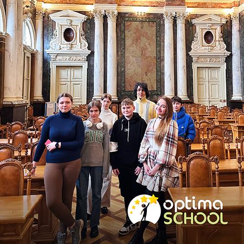 Екскурсія ОПТИМістів до Національного університету «Львівська політехніка»